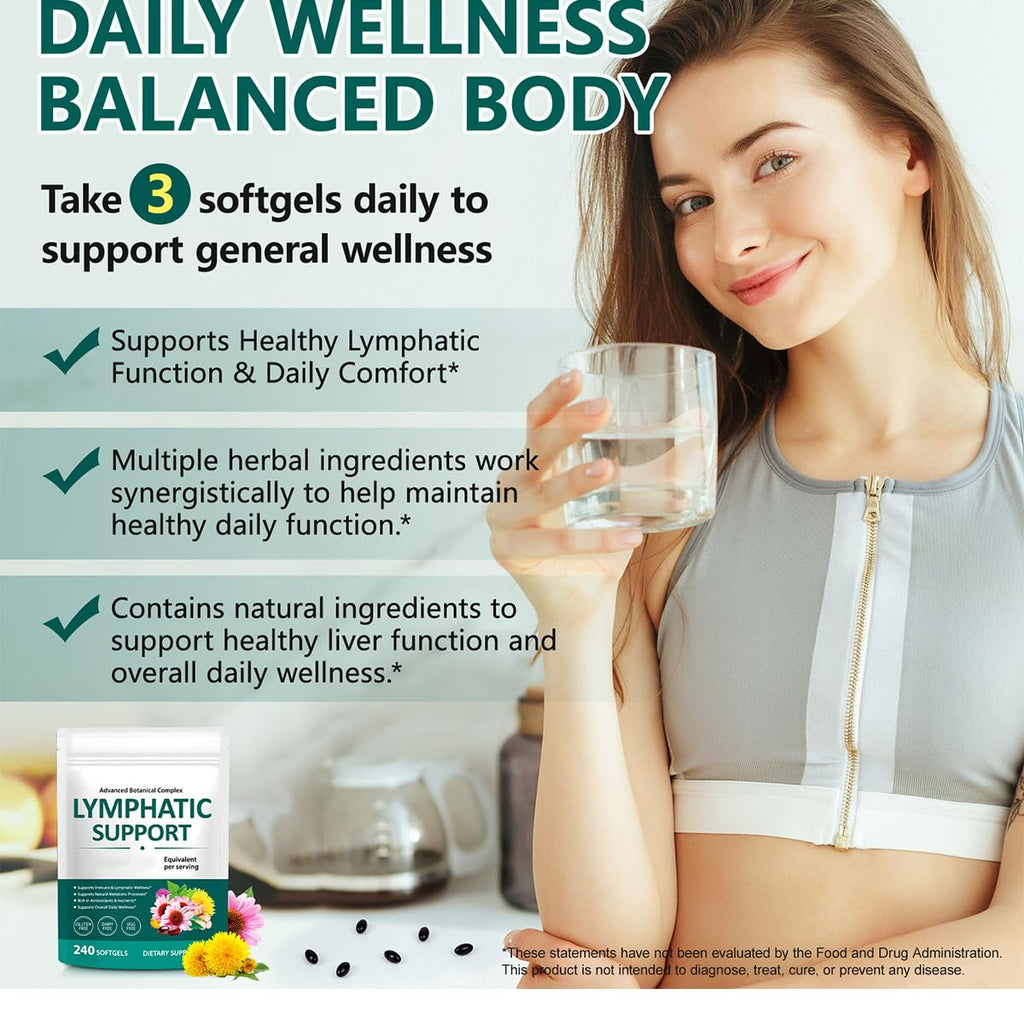 lymphatic supplements for detox support