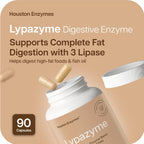 Lypazyme capsules support gut health
