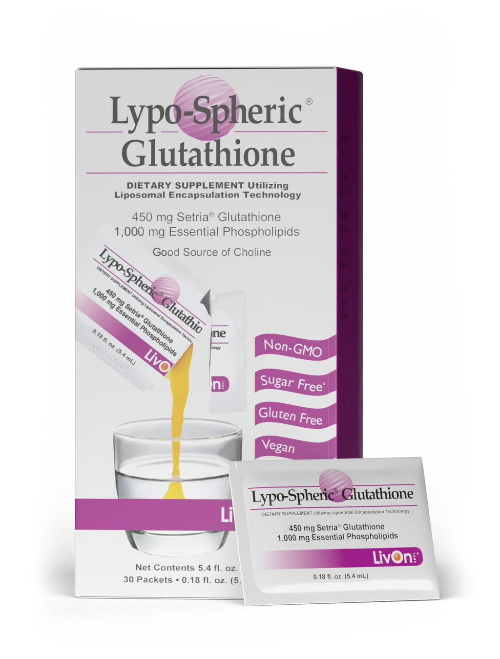 Lypo-Spheric Glutathione packets
