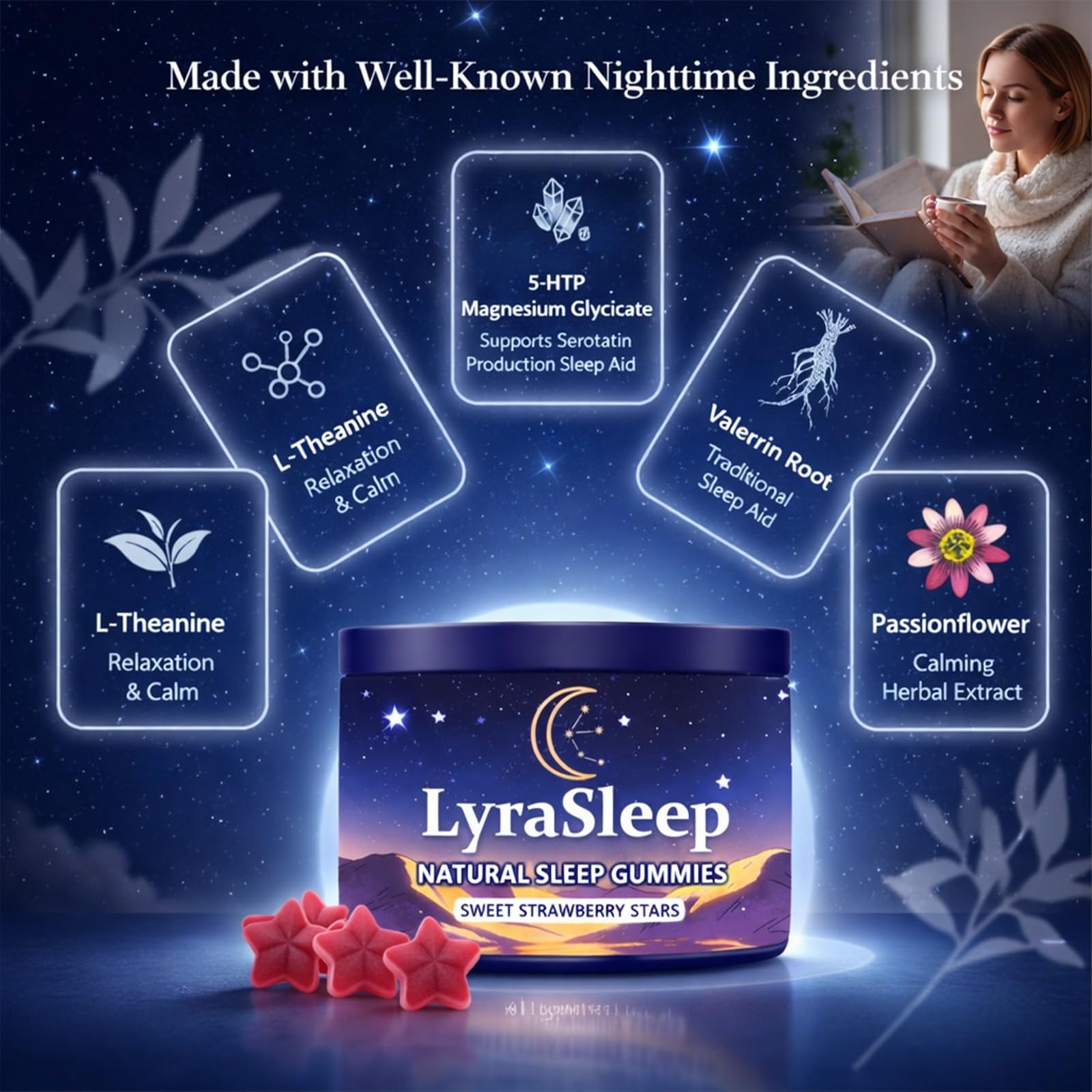 LyraSleep gummies for restful nights