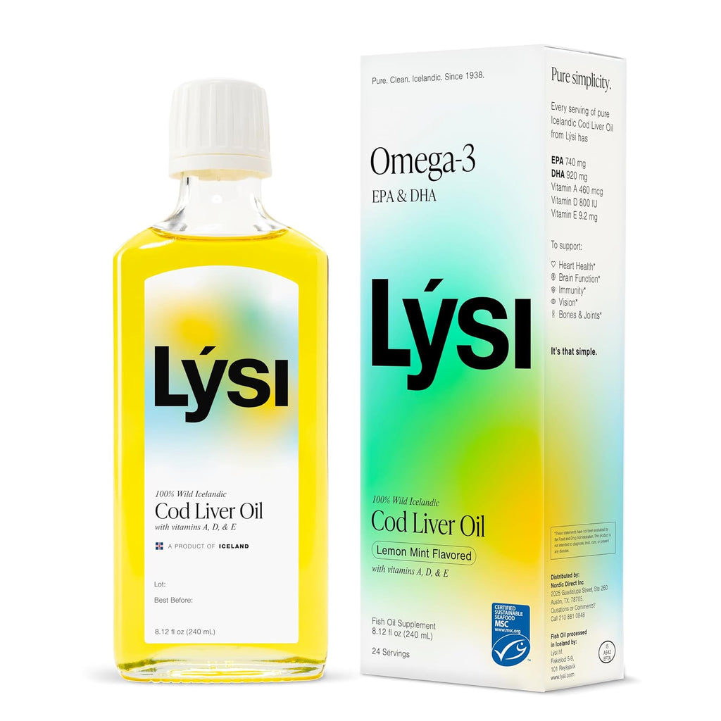 LYSI Icelandic cod liver oil benefits