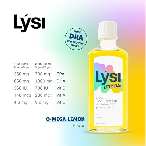 LYSI Liittles cod liver oil benefits