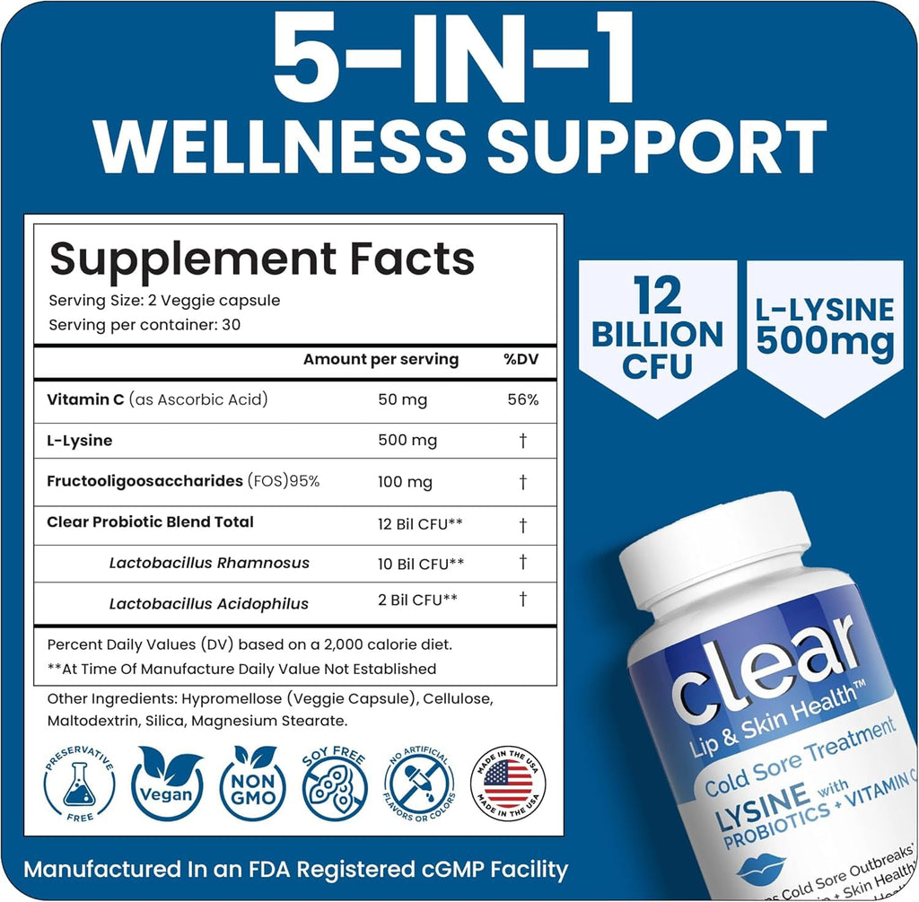 Lysine 90 capsules for daily use