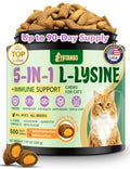 Lysine chews for cat immune health
