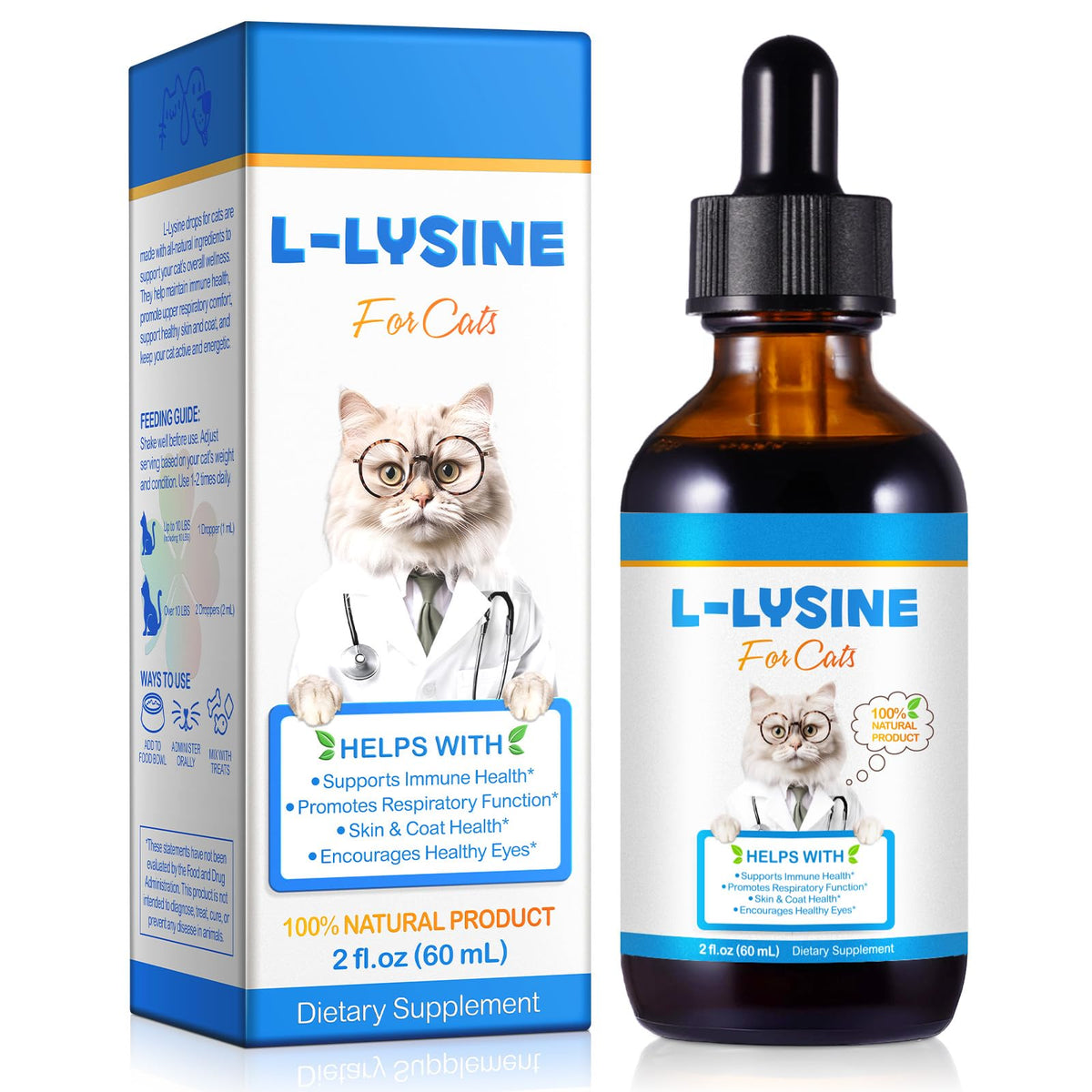 Lysine for cats immune support