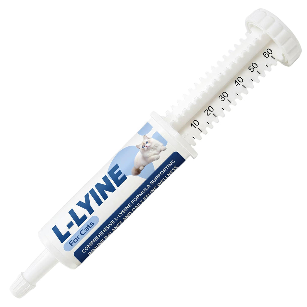 Lysine gel for cat health