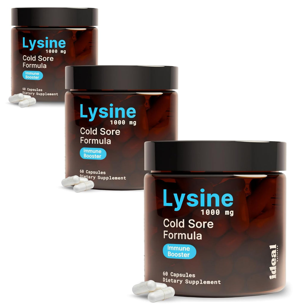 Lysine Supercharged 1000 mg capsules