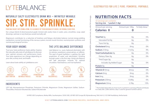 LYTE BALANCE electrolyte powder for recovery