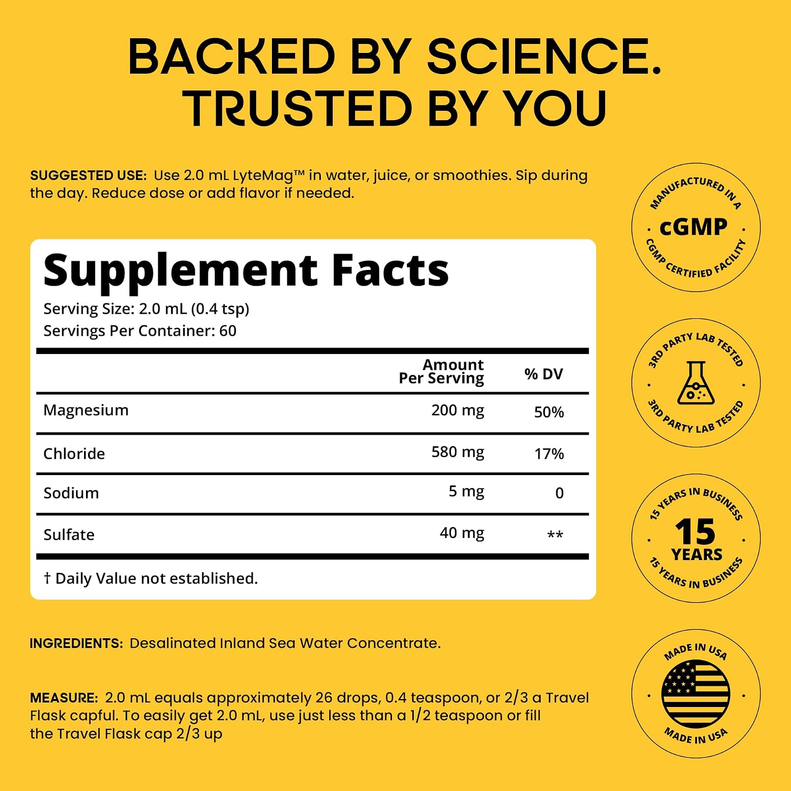 LyteLine magnesium for overall wellness