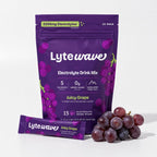 Lytewave electrolytes powder grape flavour