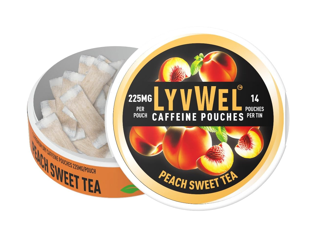 LyvWel caffeine pouches for energy