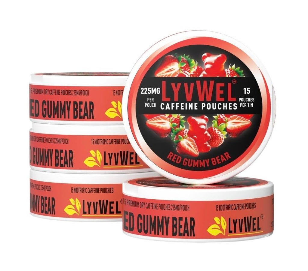 LyvWel caffeine pouches for energy