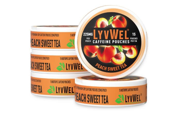 LyvWel caffeine pouches for energy
