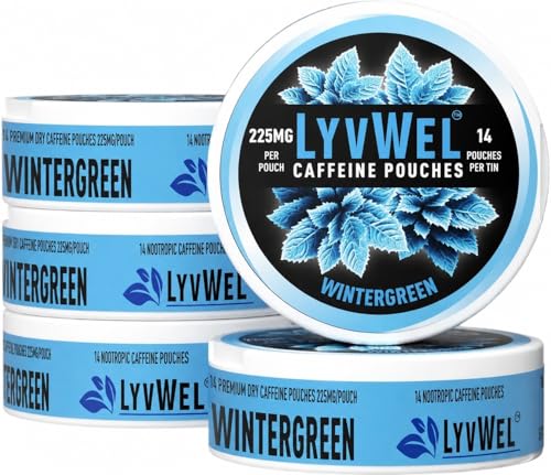 LyvWel caffeine pouches for energy
