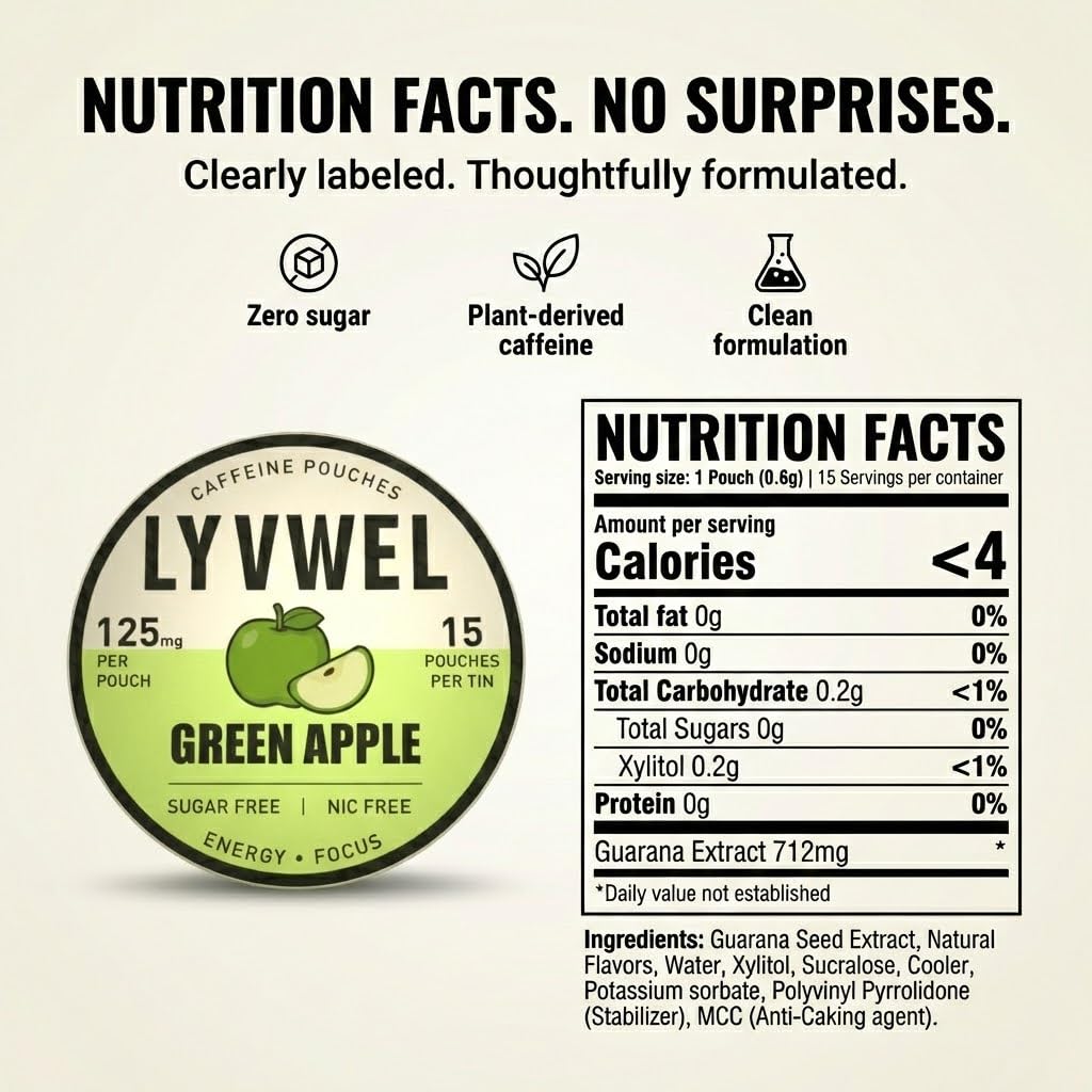 LyvWel endurance pouches for focus