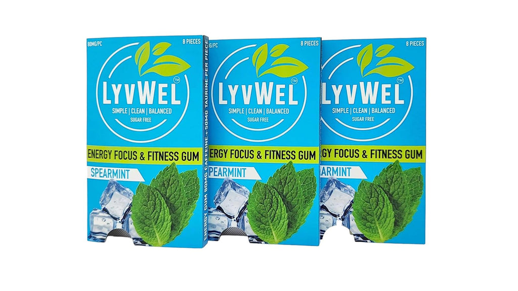 LyvWel gum for sports performance