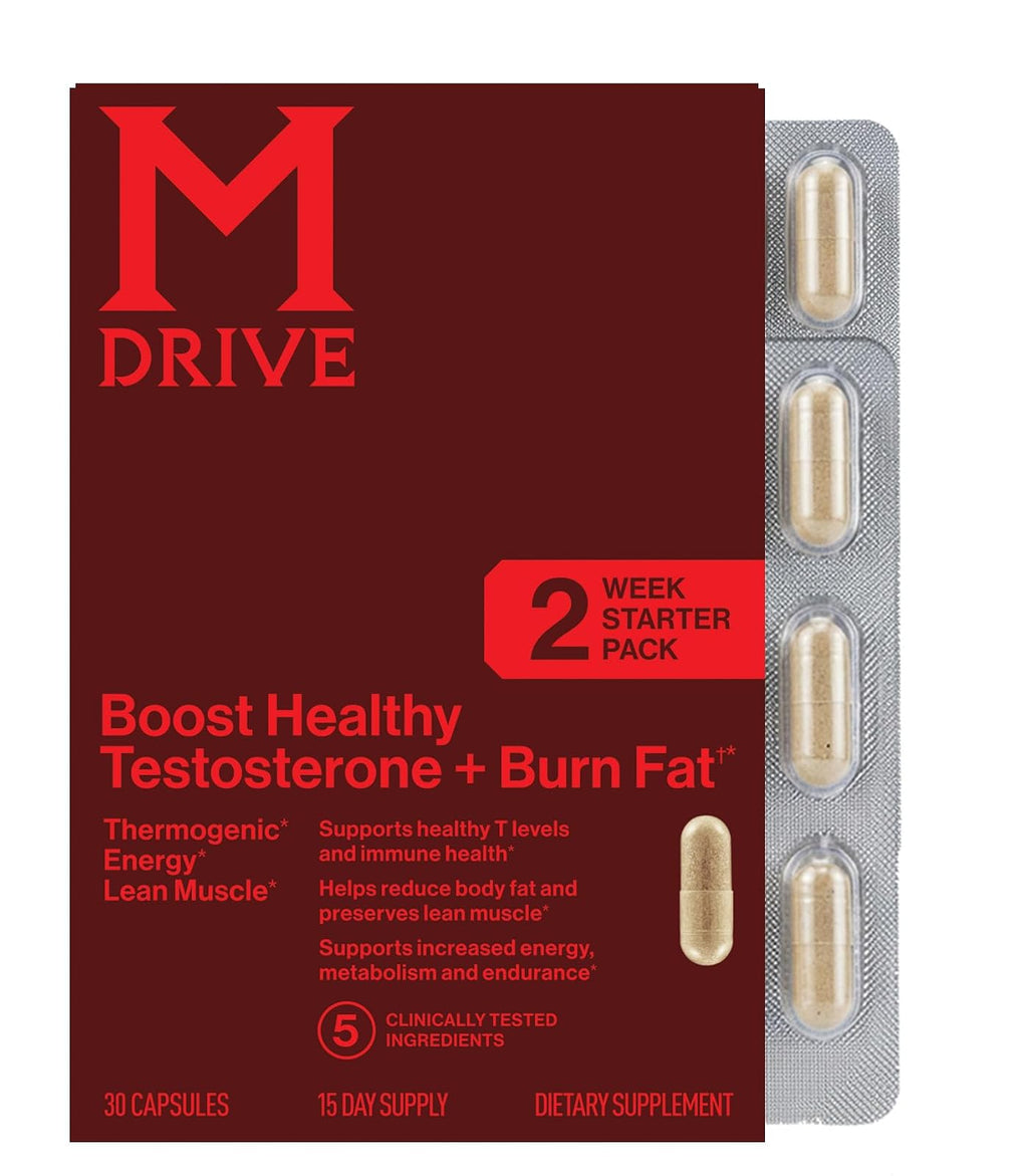 M Drive Boost and Burn testosterone support