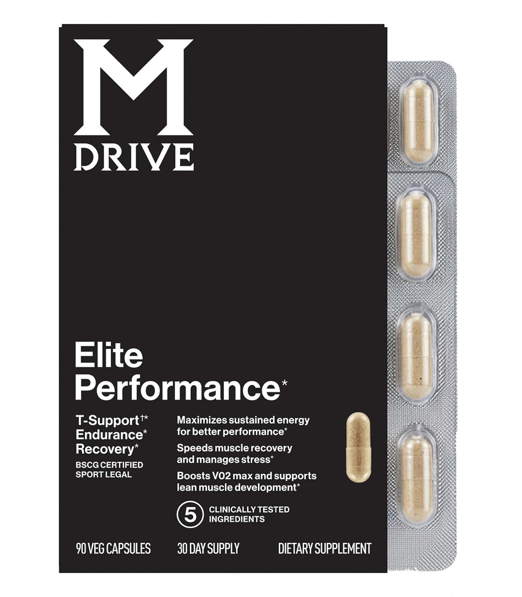M Drive Elite testosterone booster capsules