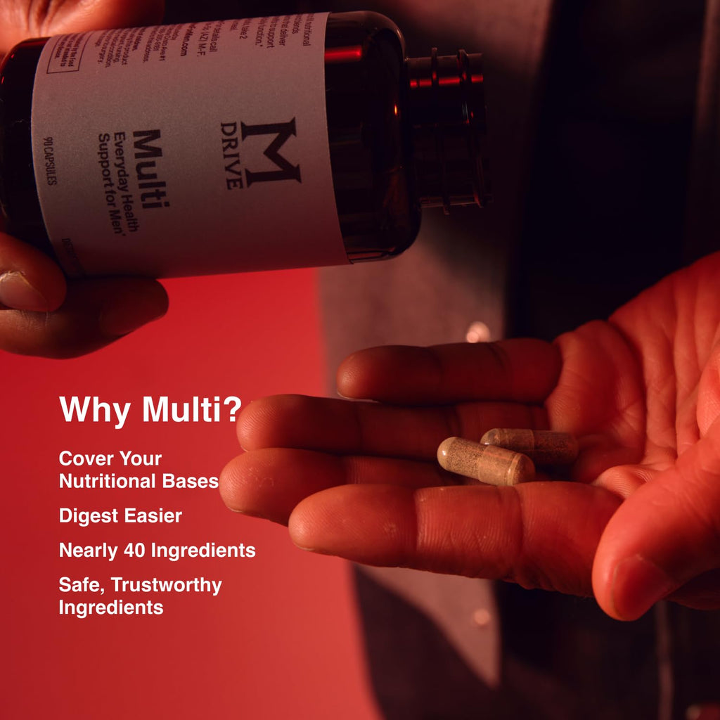 M Drive multivitamins for overall wellness