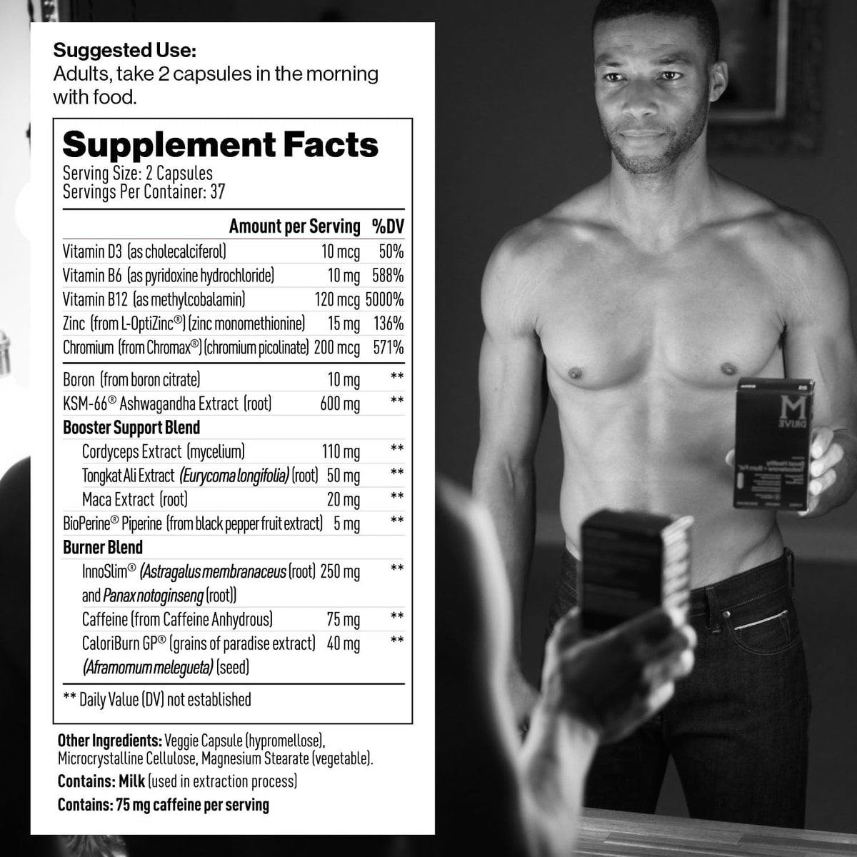 M Drive testosterone support for active lifestyle