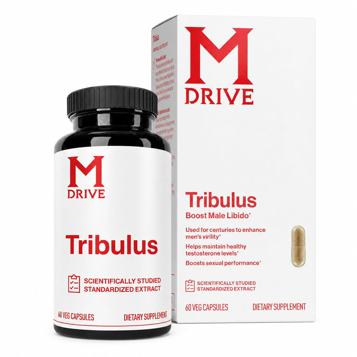 M Drive Tribulus Terrestris capsules