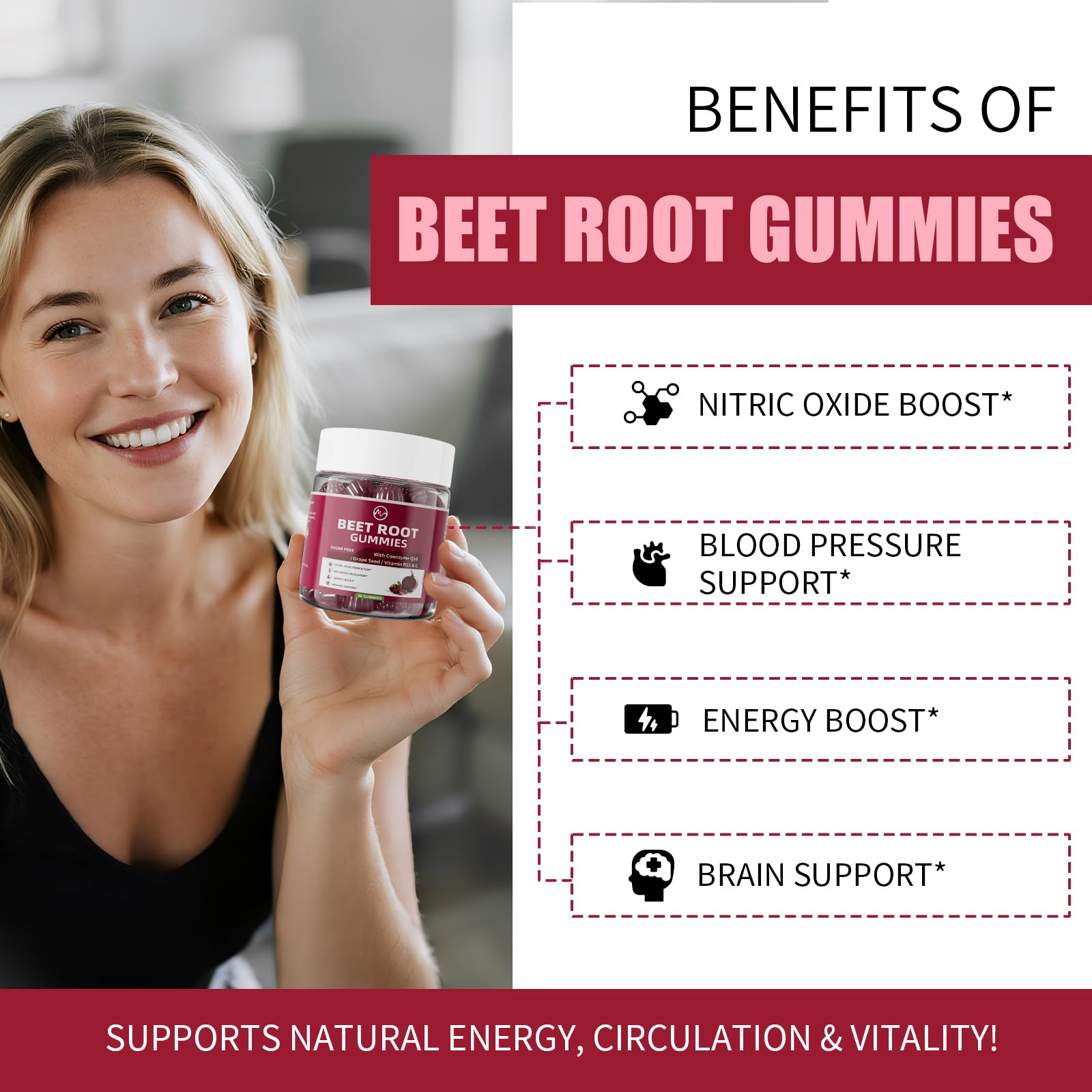 M inch beet root supplement