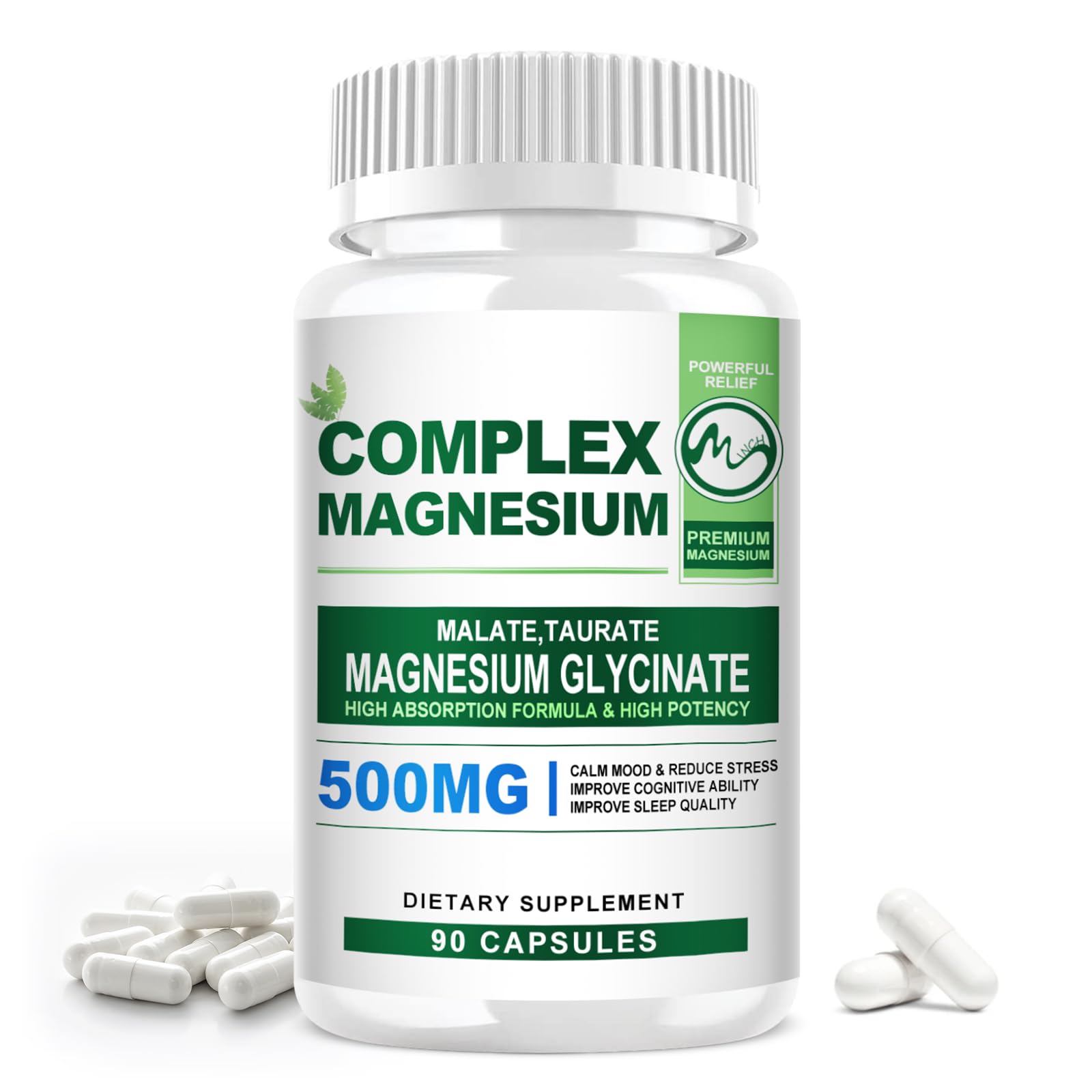 M Inch magnesium complex capsules