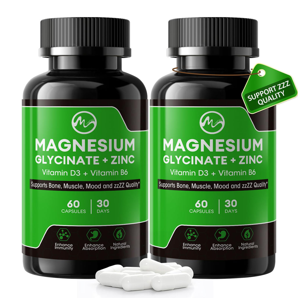 M inch magnesium glycinate capsules