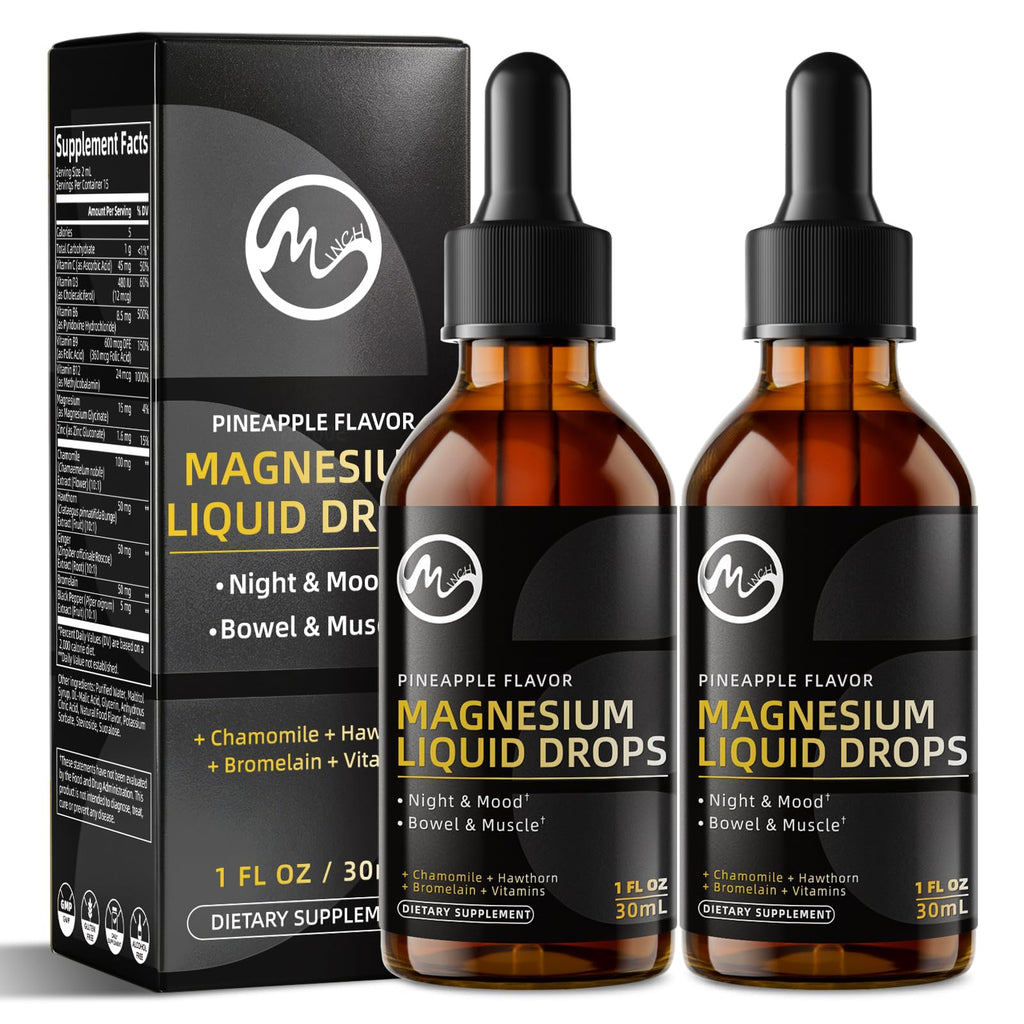 M inch magnesium glycinate liquid benefits