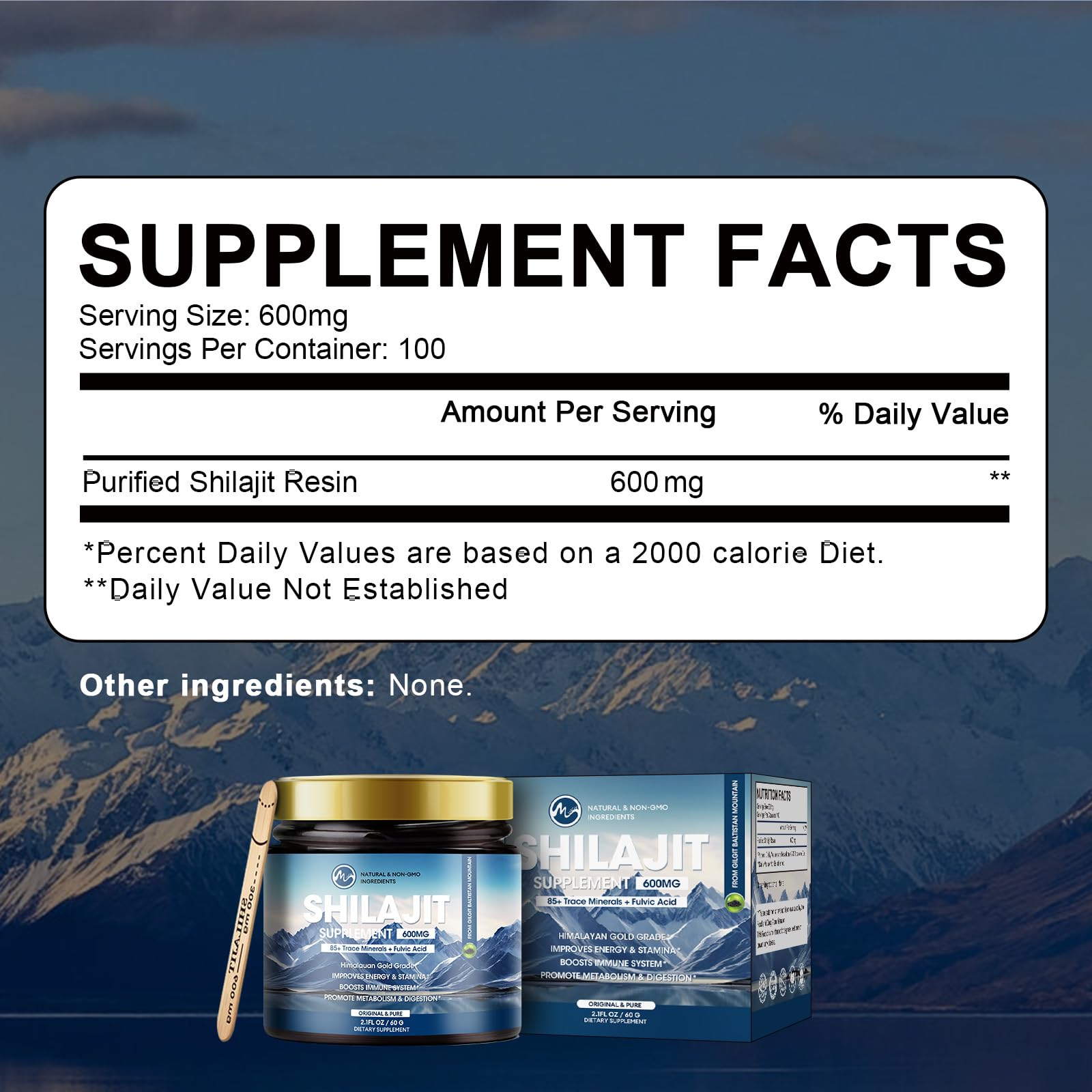 M inch shilajit for overall wellness