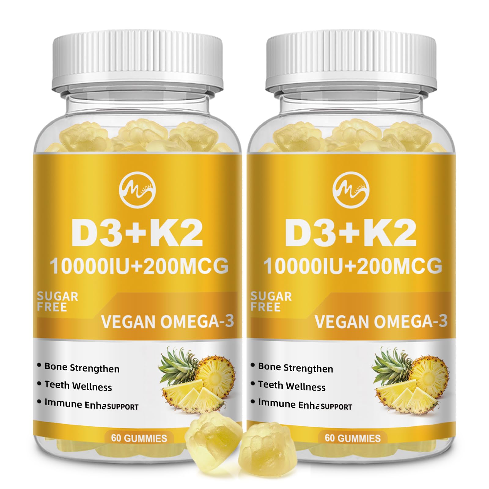 M inch vitamin D3 K2 gummies