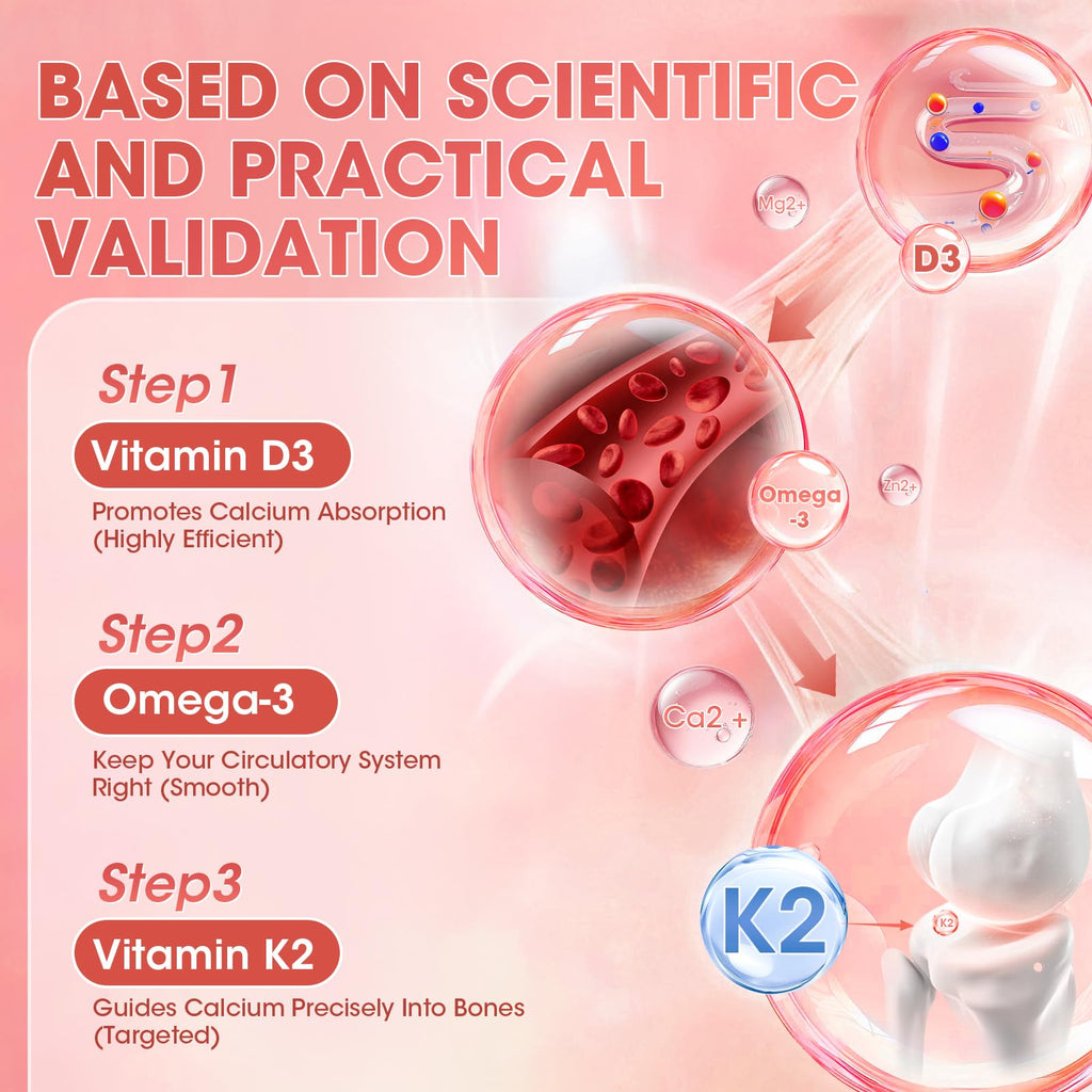 M inch Vitamin D3 supports bone health