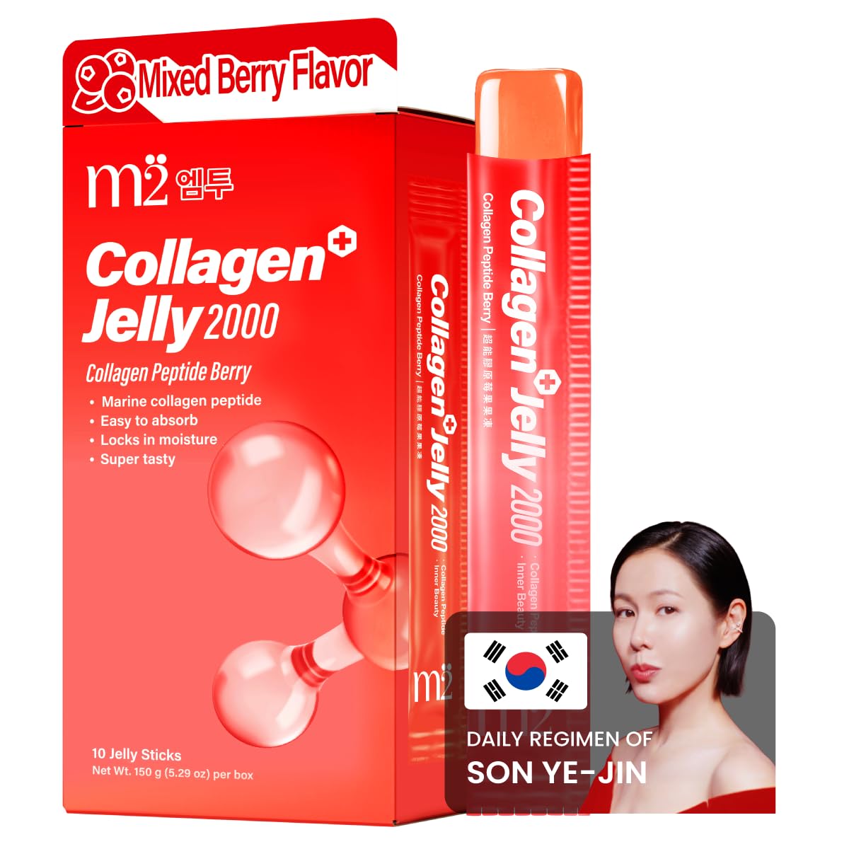 m2 collagen peptide jelly sticks