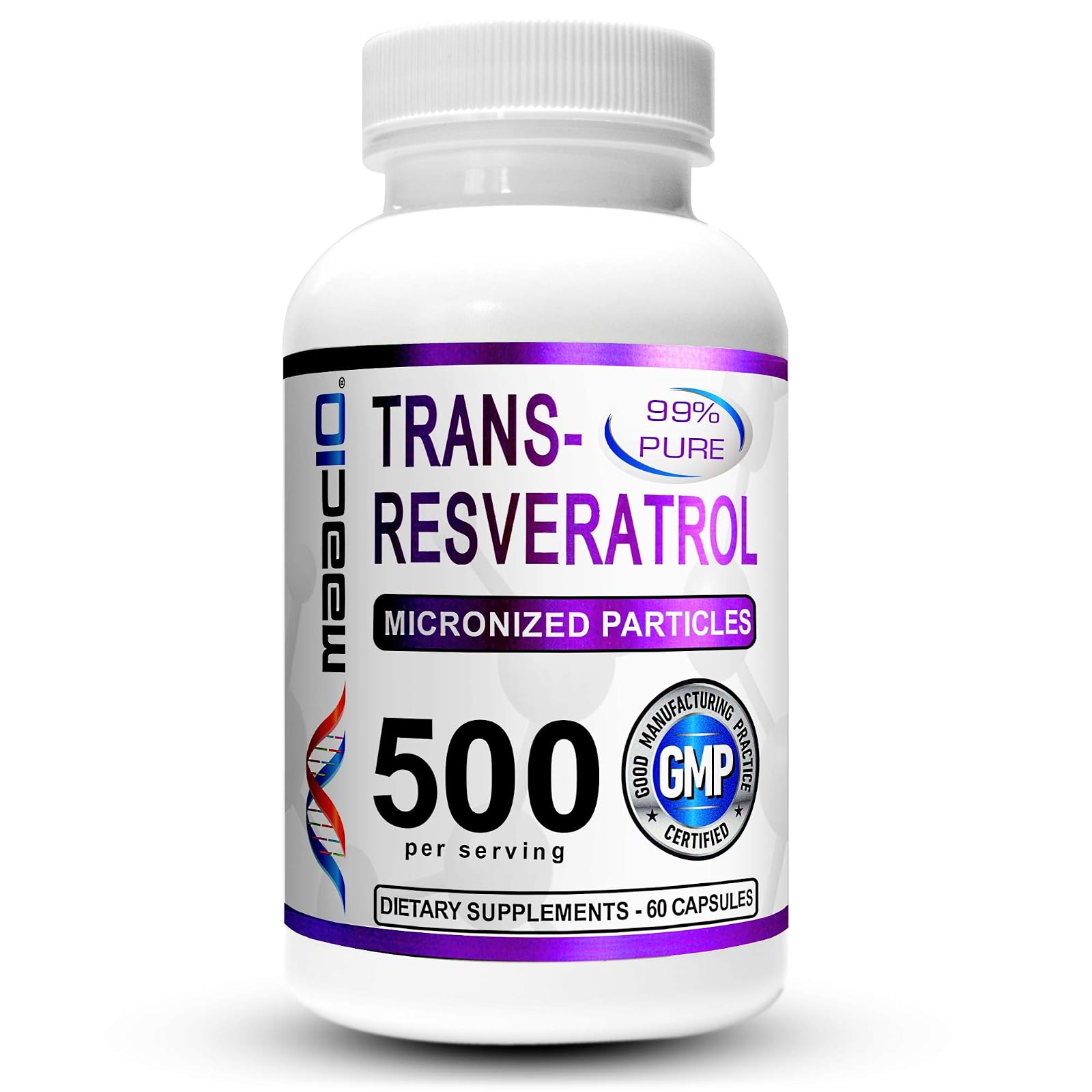 MAAC10 Trans Resveratrol antioxidant capsules