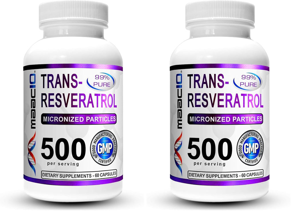 MAAC10 Trans Resveratrol antioxidant capsules