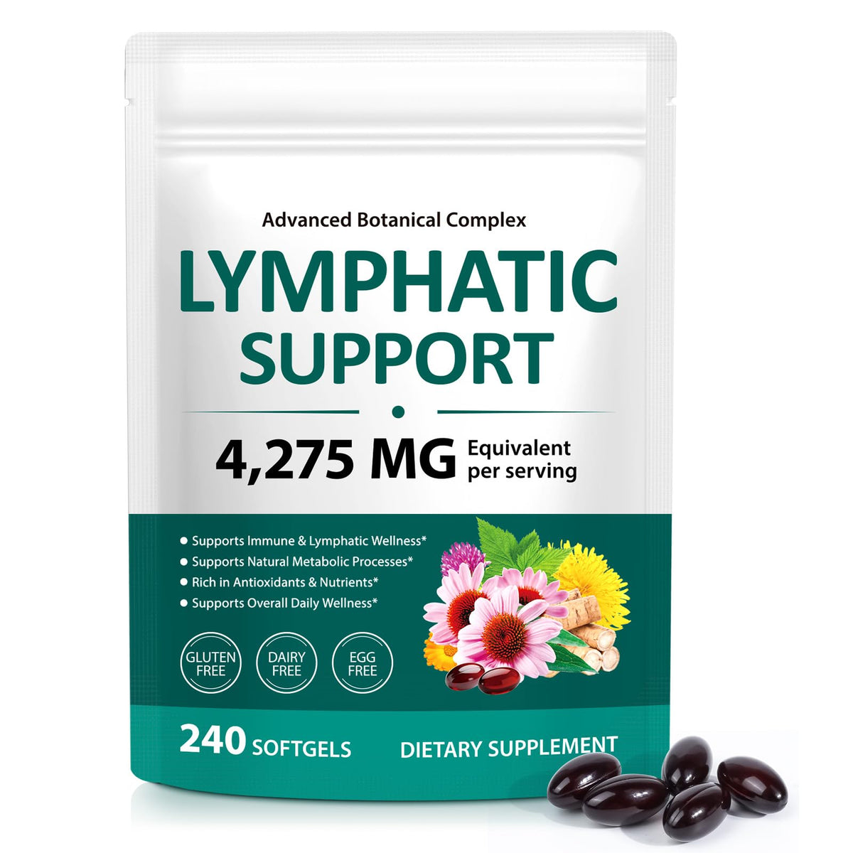 Maaoun lymphatic drainage softgels