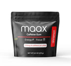 Maax caffeine energy gum cinnamon