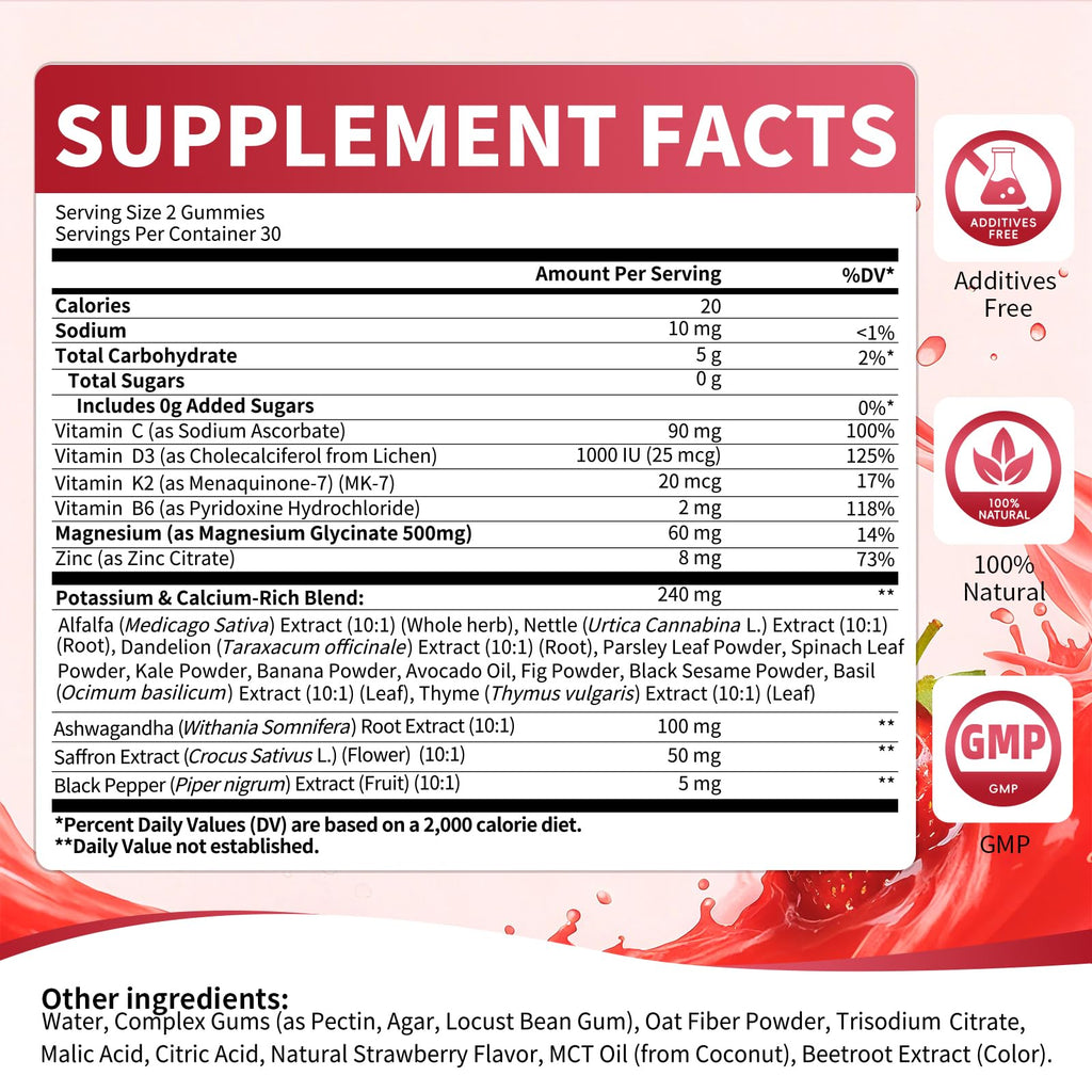 MABEFY magnesium gummies for muscle health