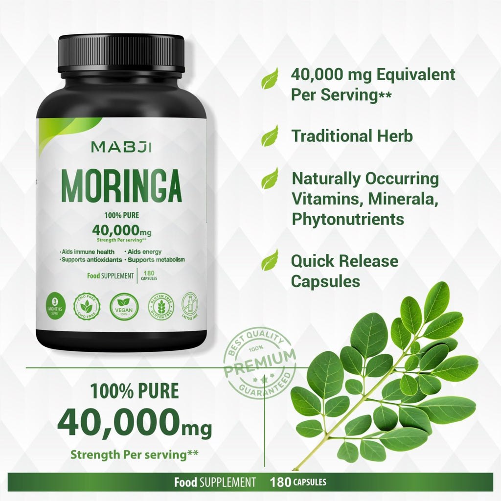 MABJI Moringa capsules for energy