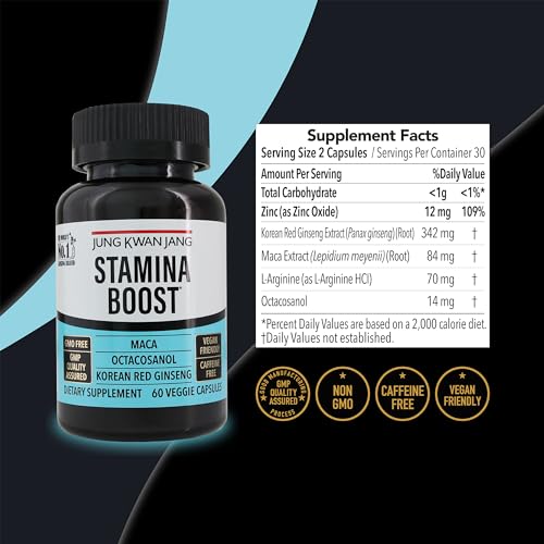 Maca and ginseng for enhanced performance