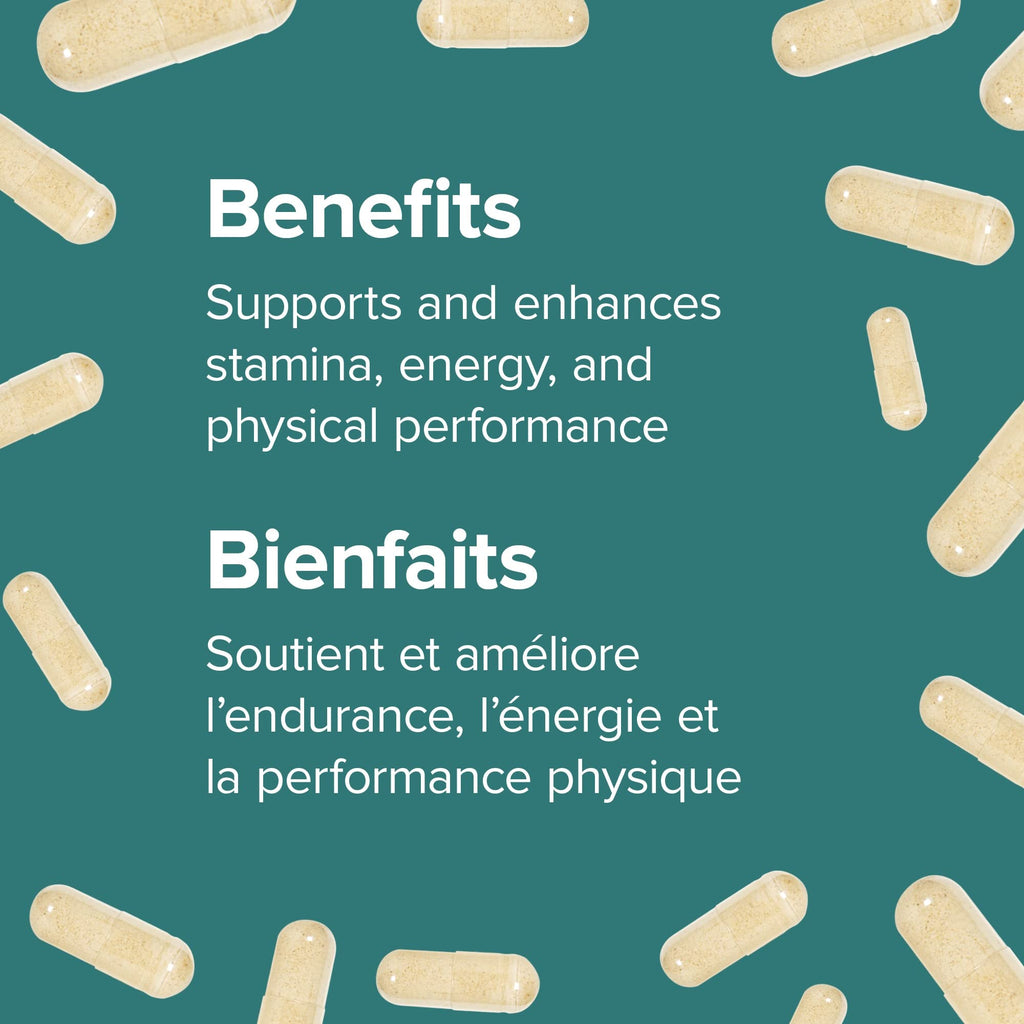 Maca and ginseng for peak performance