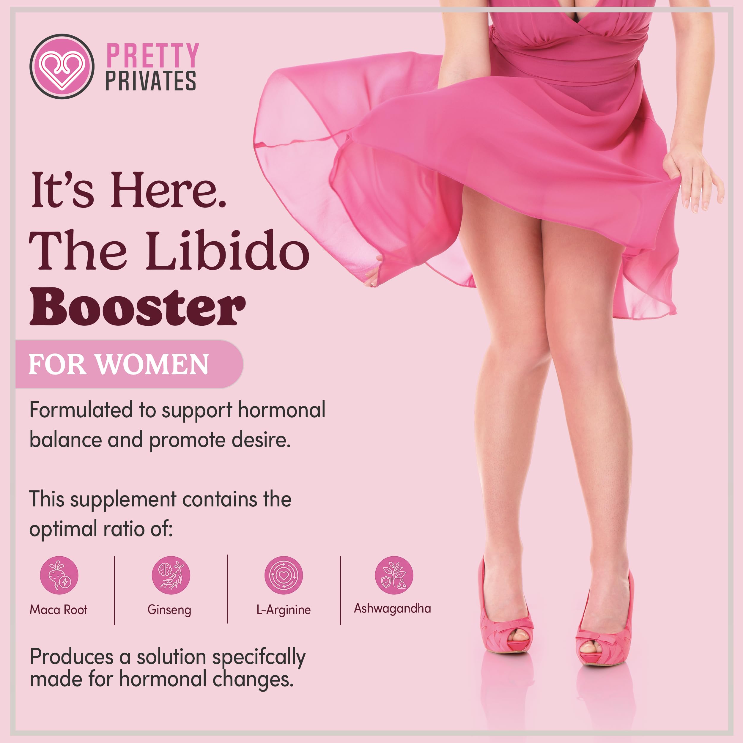 Maca and ginseng libido support formula