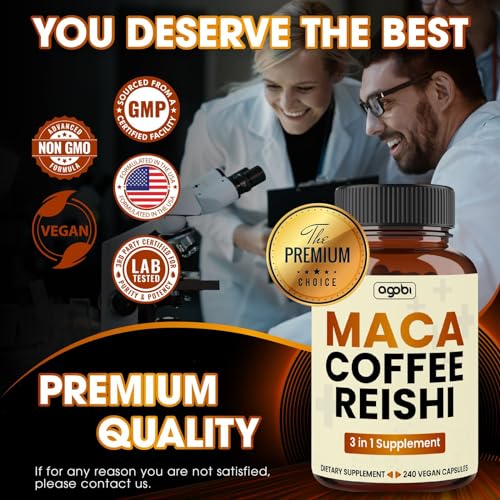 Maca and Reishi for holistic health