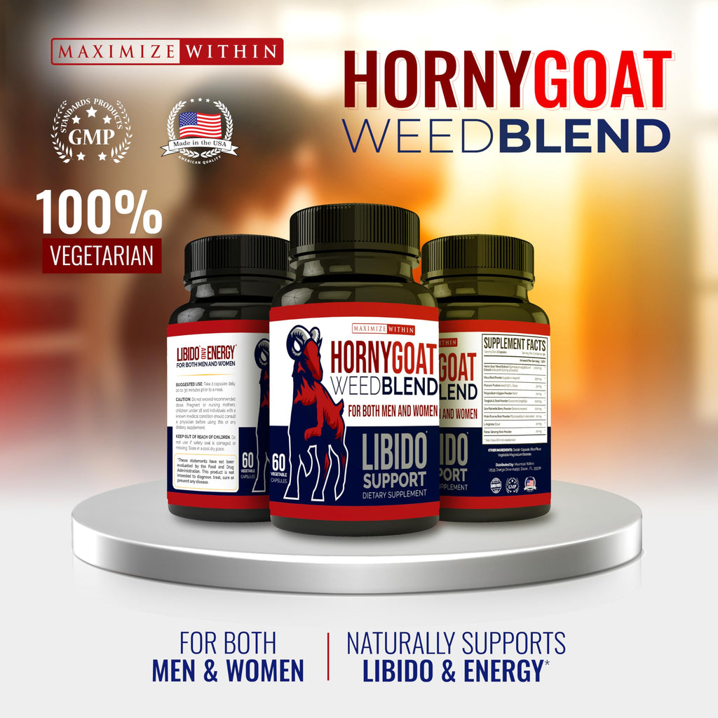Maca and Tribulus in horny goat weed