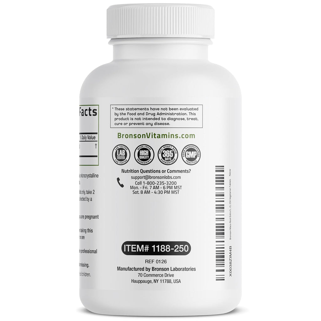 Maca capsules for active lifestyles