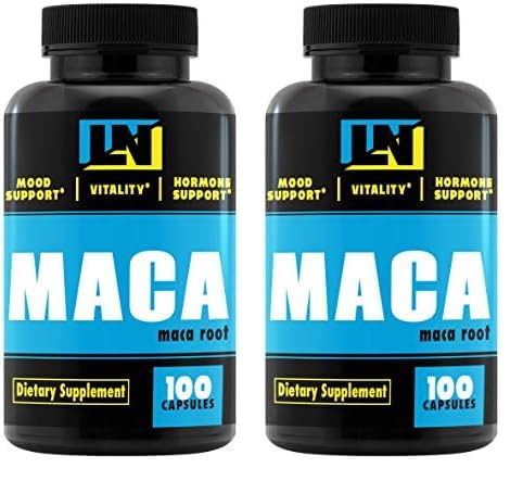 Maca capsules for energy boost