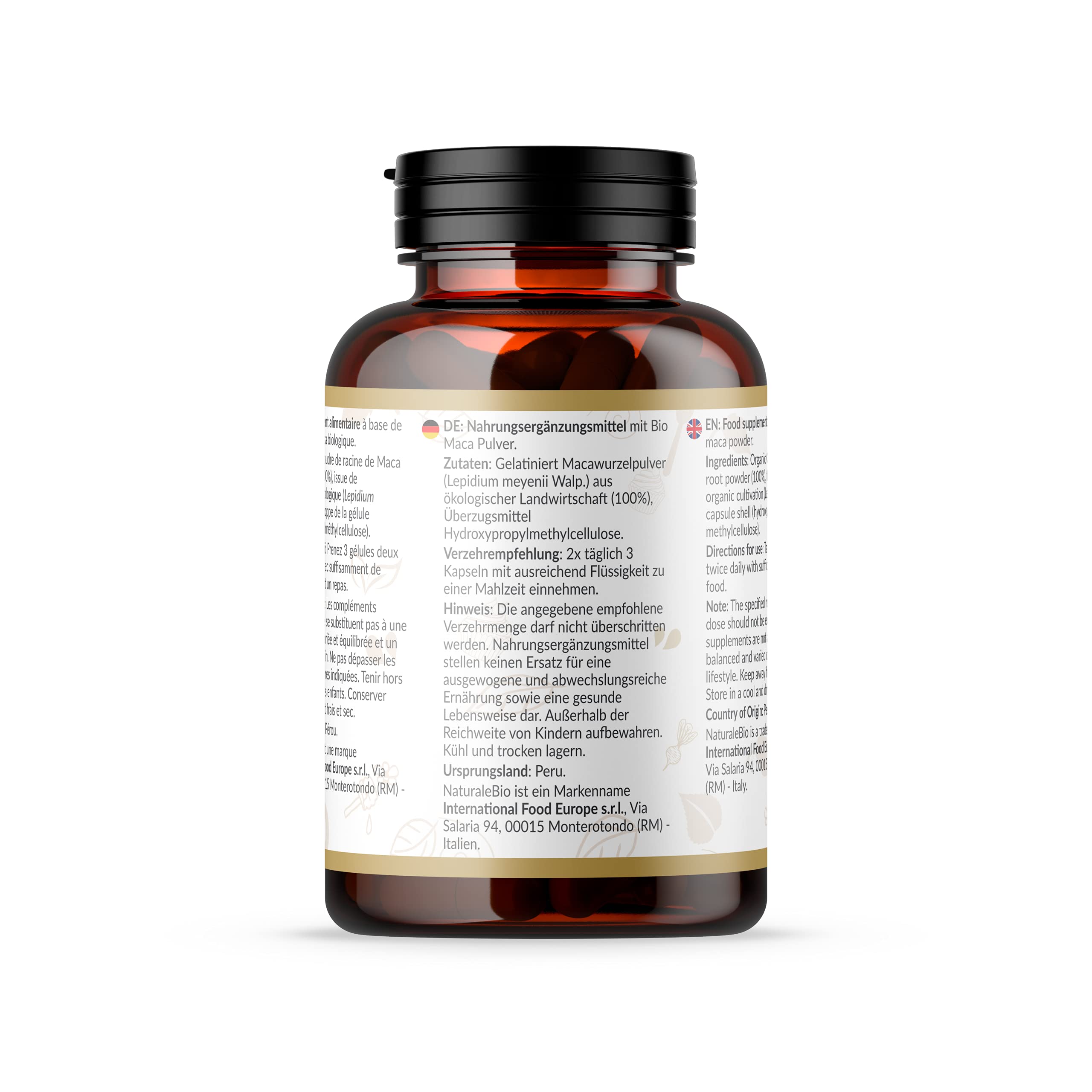 maca capsules for improved mood