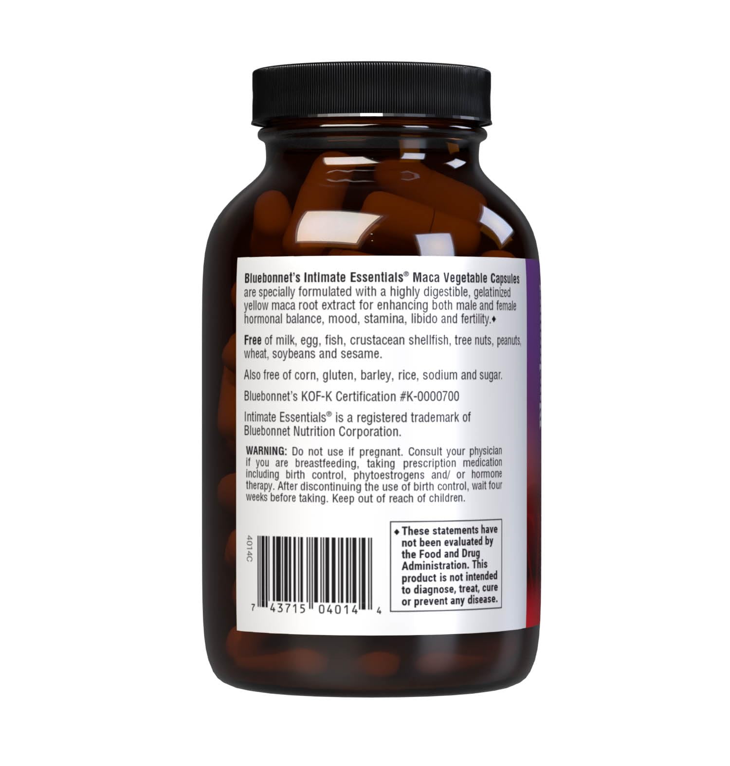 Maca capsules for improved mood