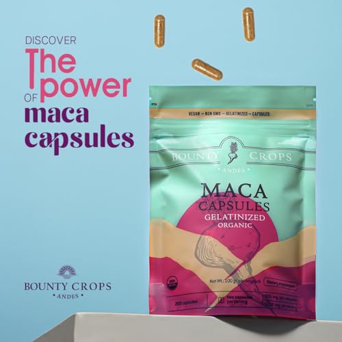 maca capsules for improved stamina