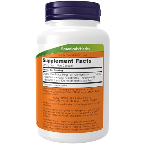 maca capsules for reproductive health support